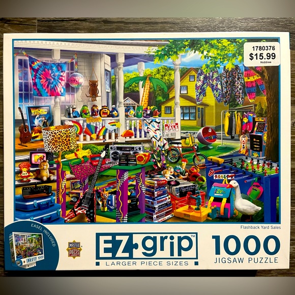 Master Pieces | Games | Masterpieces 00 Piece Ez Grip Flashback Yard ...